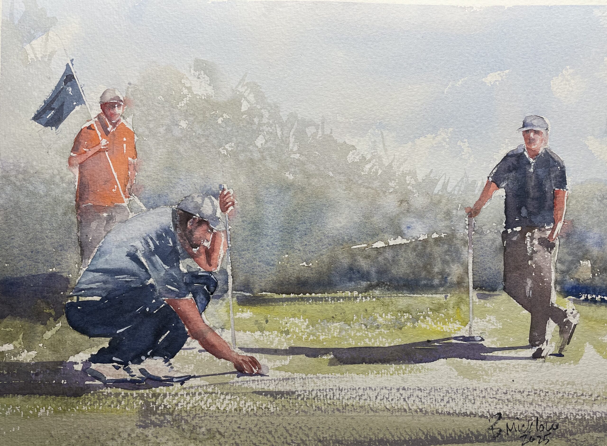LINE OF THE PUTT